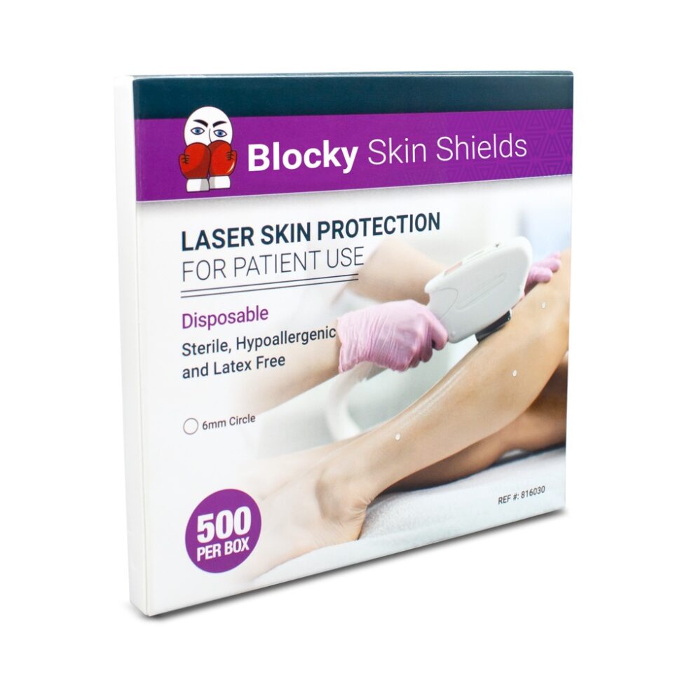 Blocky Skin Shields, IPL & Laser Shields - Innovative Optics